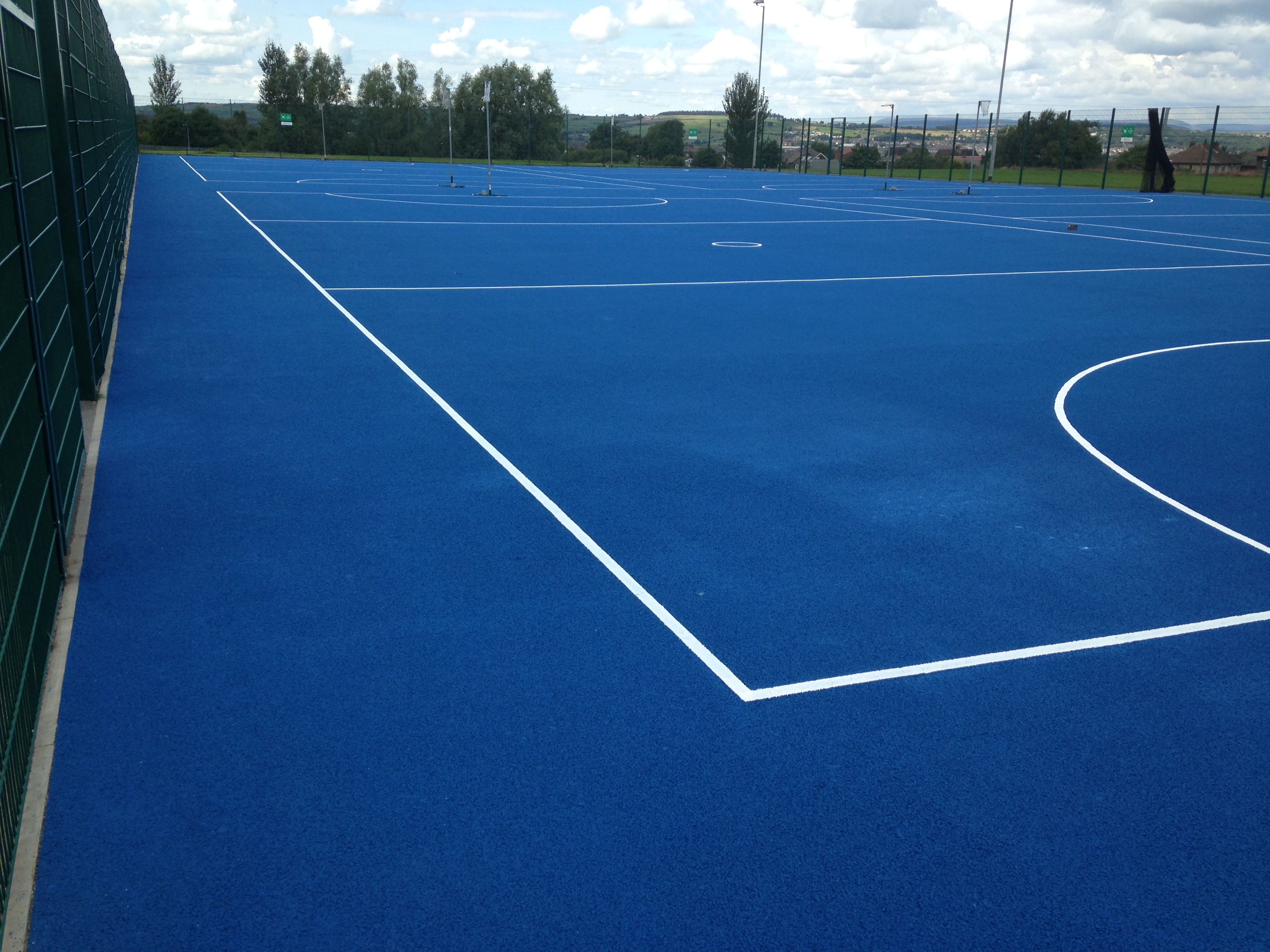 Netball Court Line Marking | Sports and Safety Surfaces