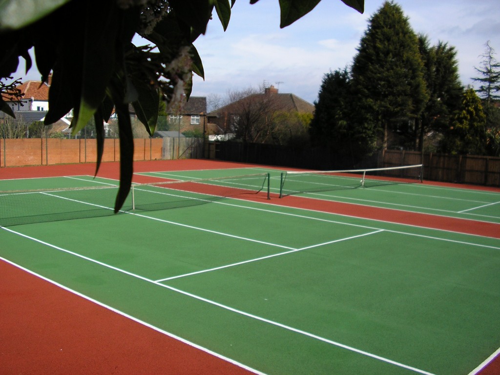Size of Tennis Court Sports MUGA - Sports and Safety Surfaces