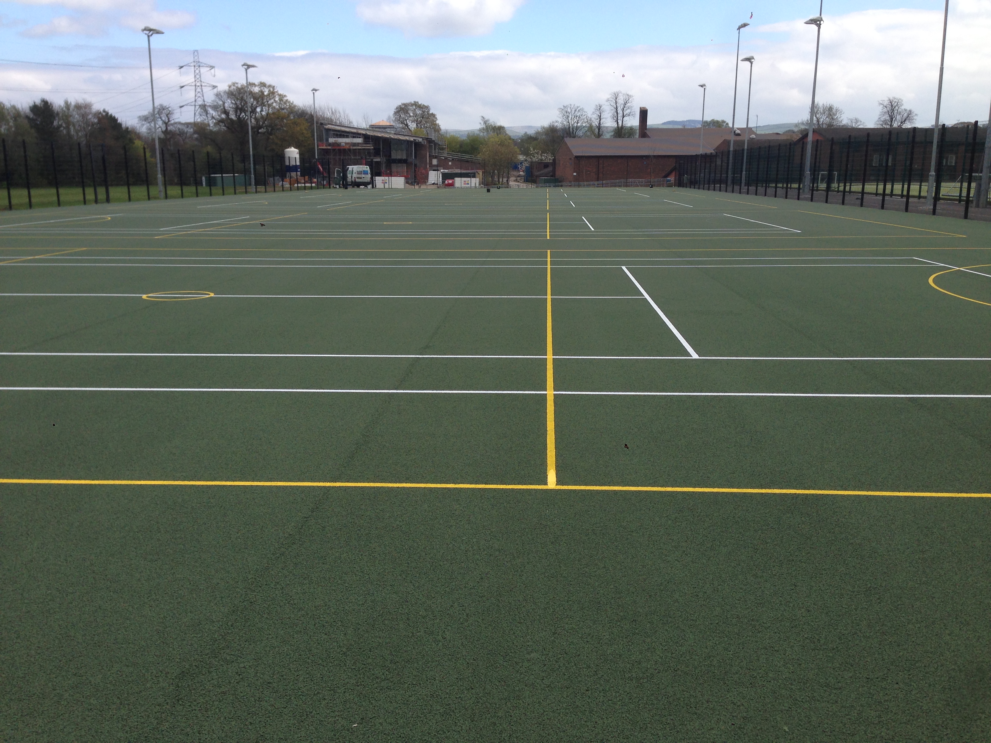 Pitch court course